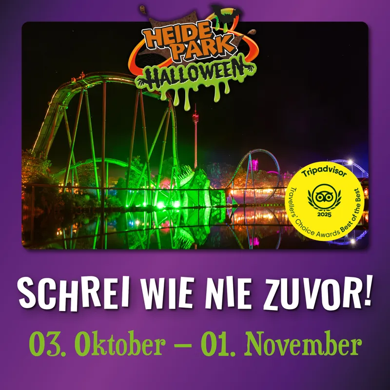 Gyro-Drop-Tower Scream | Heide Park Resort